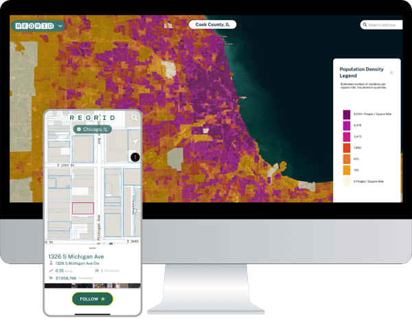 The Regrid Property App | Search, Discover, Interact with Land Parcels