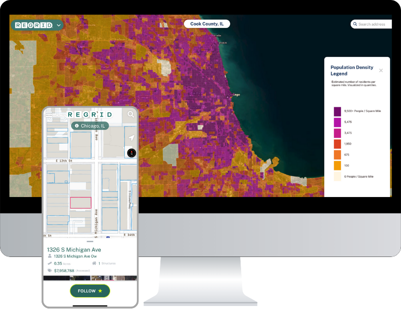 The Regrid Property App | Search, Discover, Interact with Land Parcels