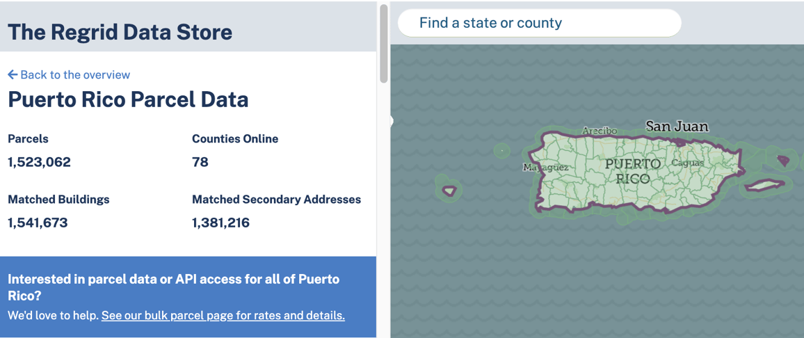 Updated 2020 Puerto Rico data now on Regrid.com