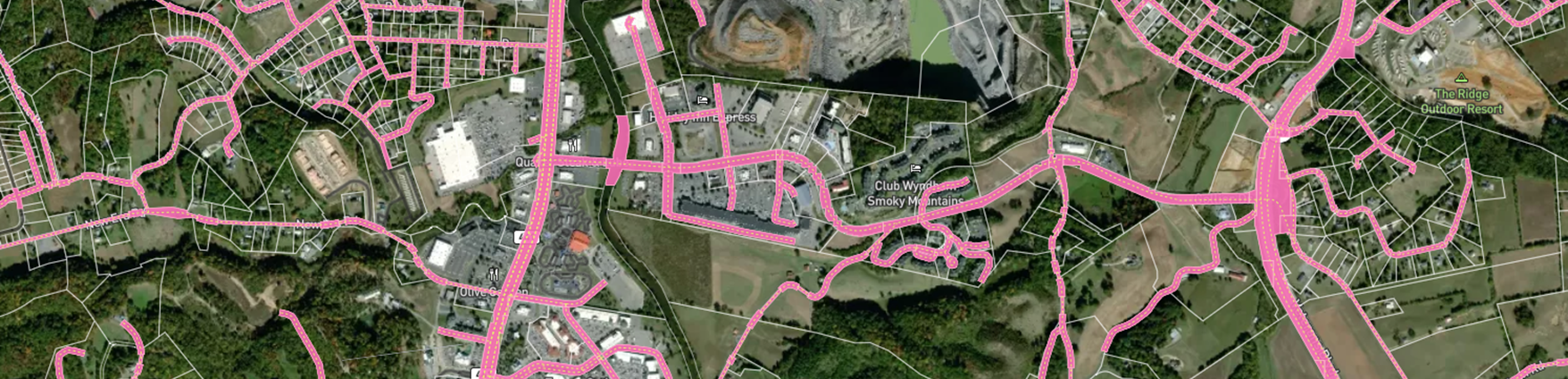 Regrid Roadway Right-of-Way Polygon Dataset