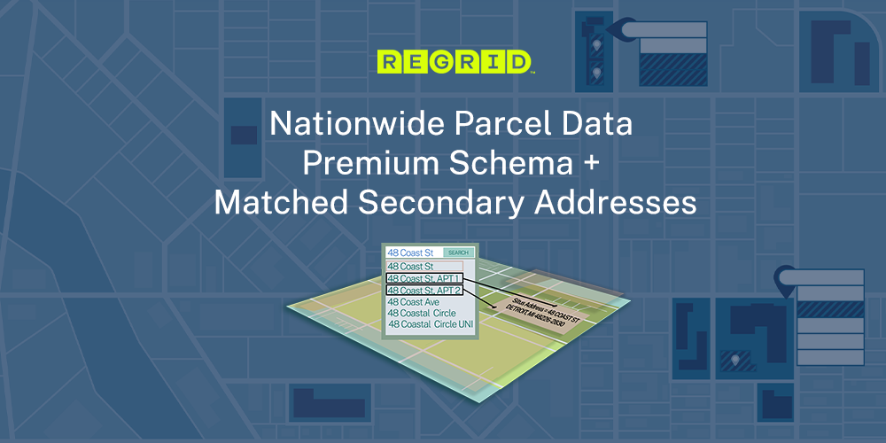 Nationwide Addresses Matched with Premium Parcel Data