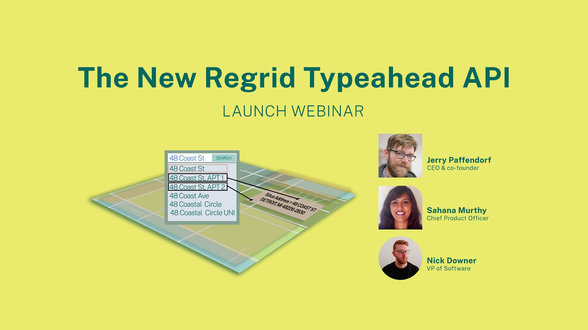 Announcing the new Regrid Typeahead API | Launch Webcast